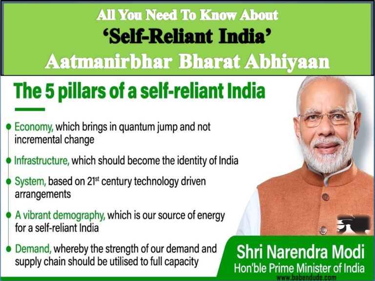 Aatmanirbhar Bharat All You Need To Know About Self Reliant India